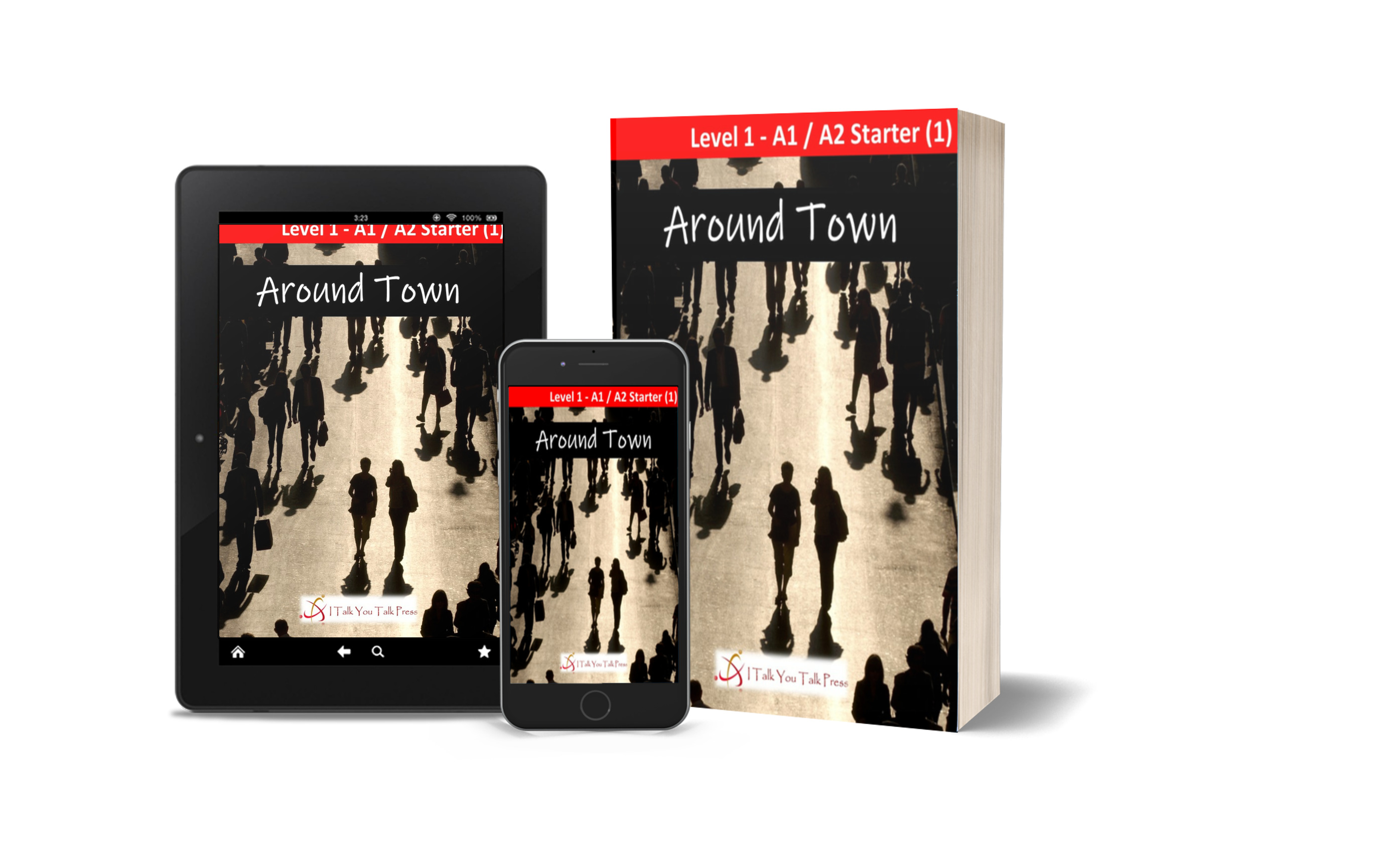 [New Graded Reader] Around Town | I Talk You Talk Press EXTRA